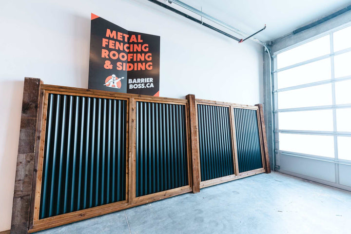 High-Wind Metal Privacy Fence Panels | BarrierBoss™ | From $299.99